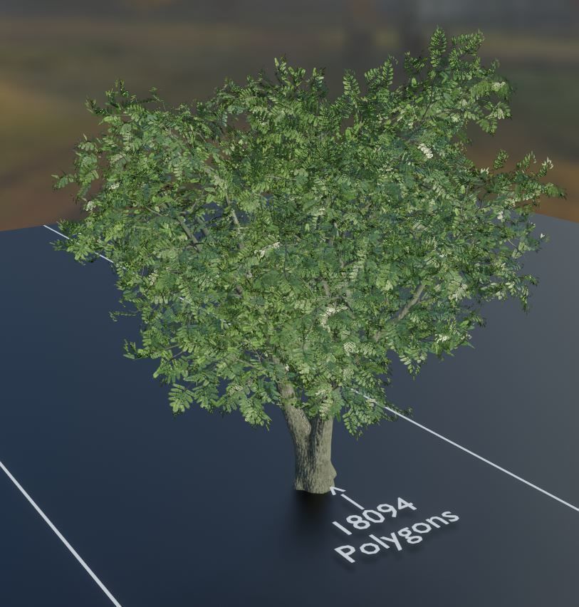 3D model Honey Tree Package VR / AR / low-poly | CGTrader