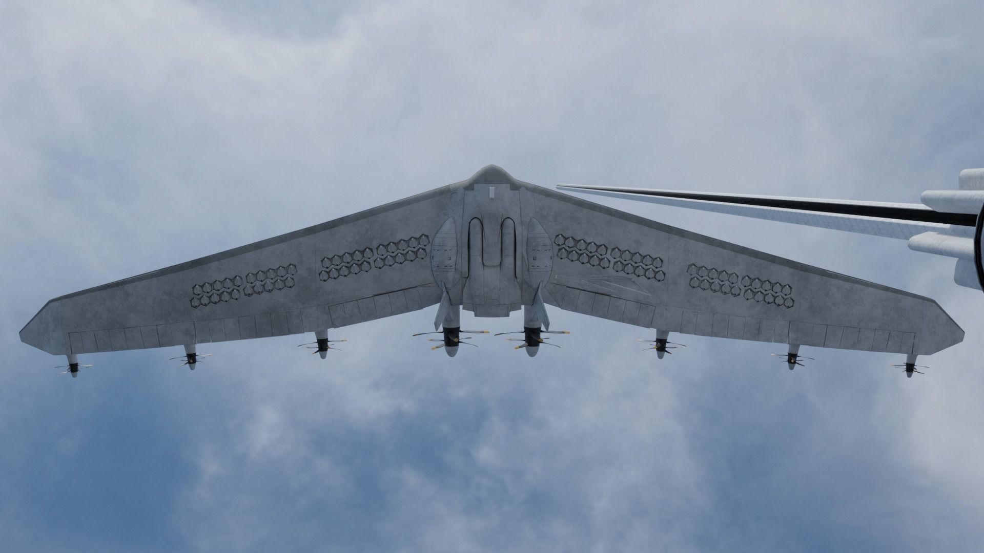 Ace Combat 7 Arsenal Bird and Lighthouse 3D model | CGTrader