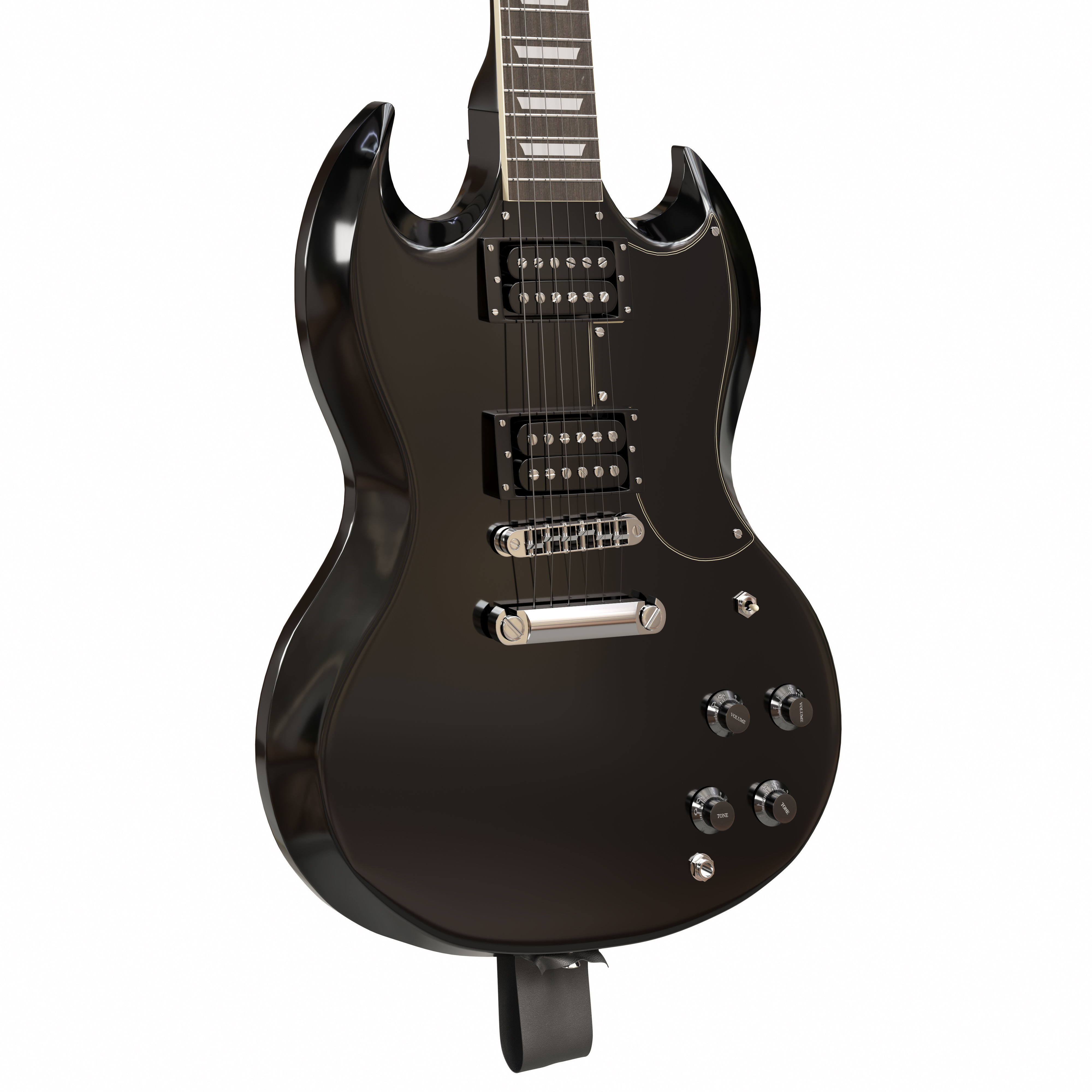 Gibson SG guitars 3D model | CGTrader