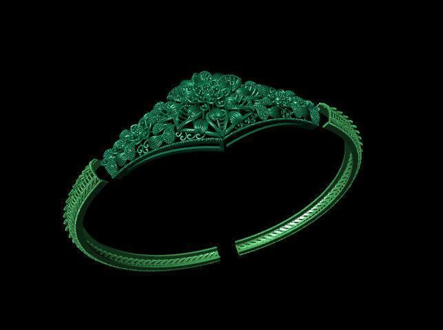 Bracelet 3D model 3D printable | CGTrader