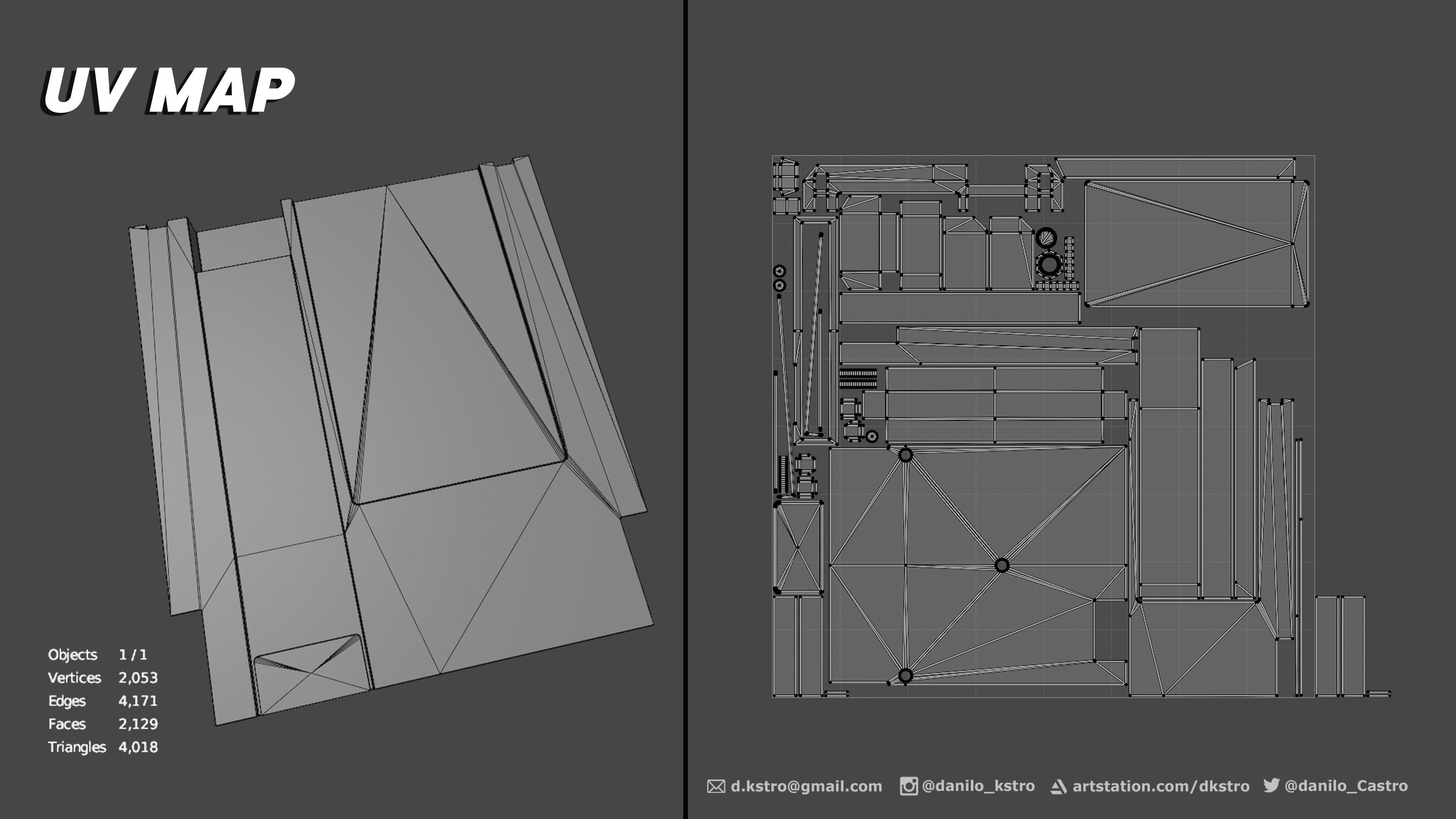 3D model NES Console - Nintendo 8 Bits - Lowpoly - 4K Textures VR / AR ...