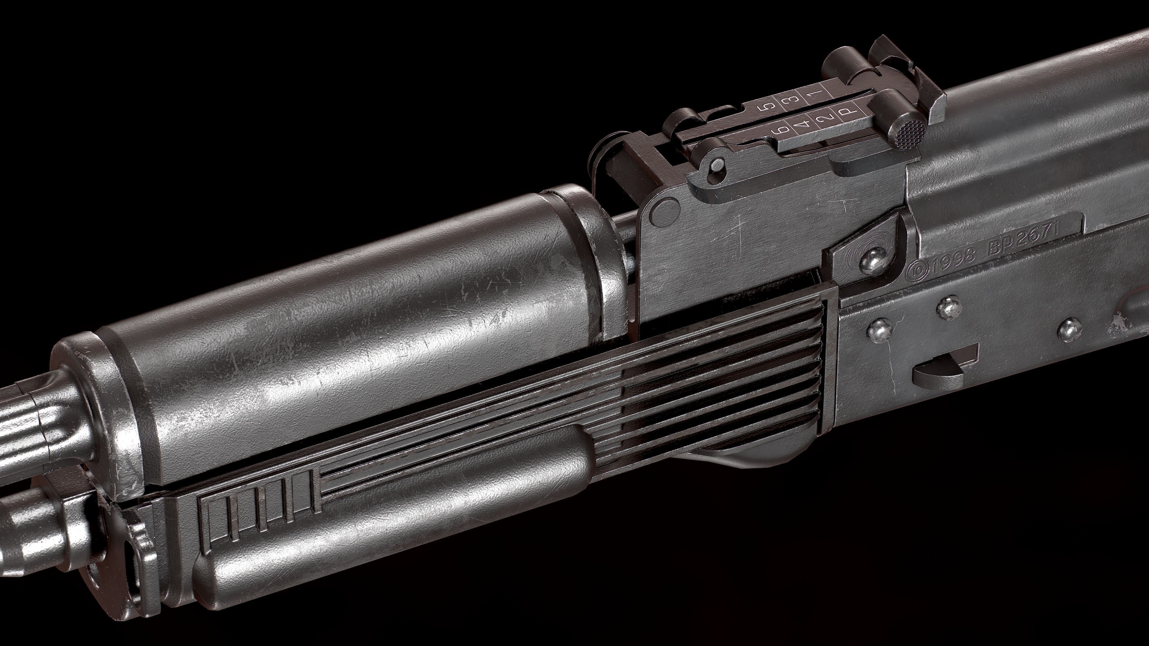 3D model AK74M VR / AR / low-poly | CGTrader