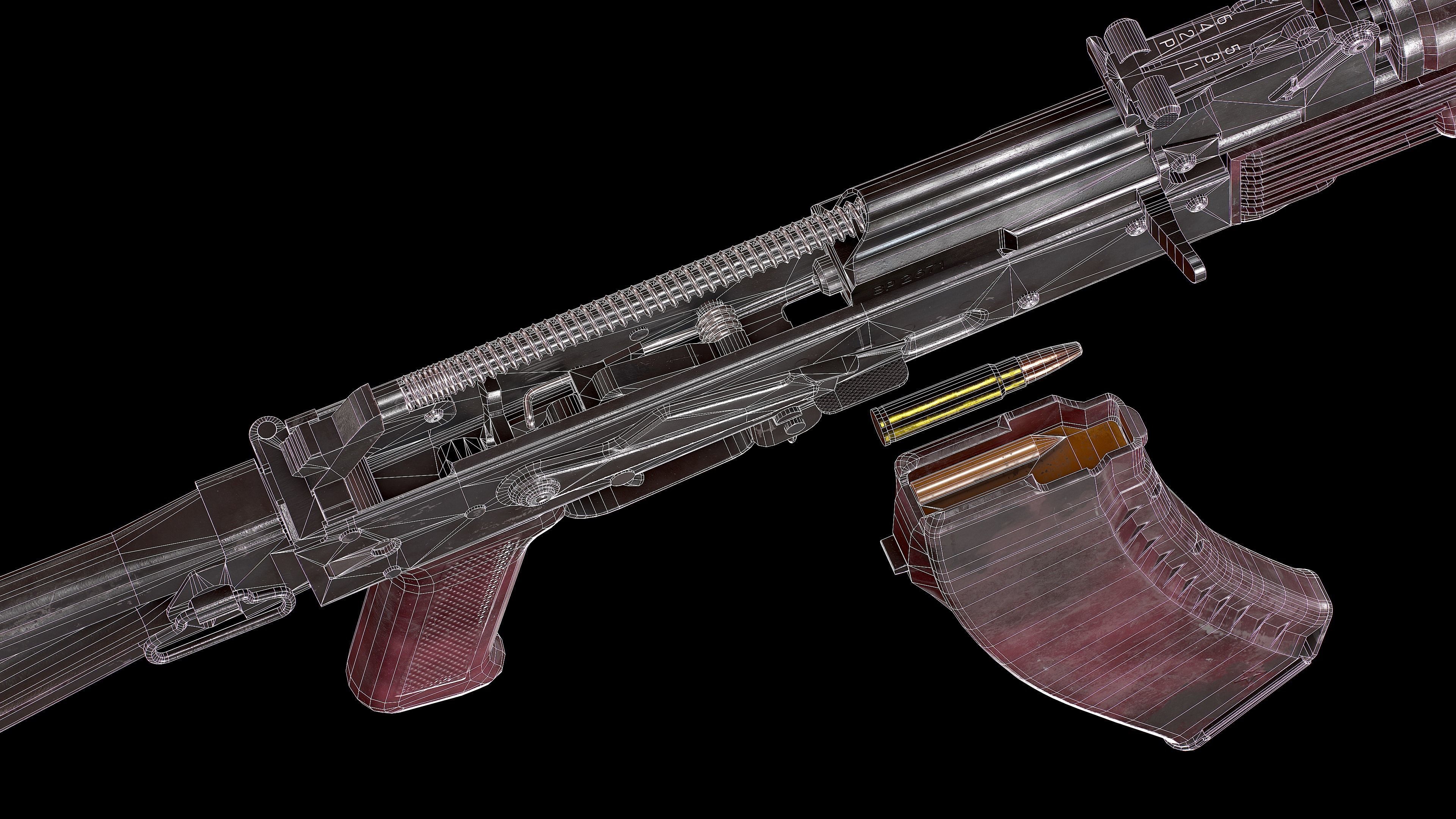 3D model AK74M VR / AR / low-poly | CGTrader