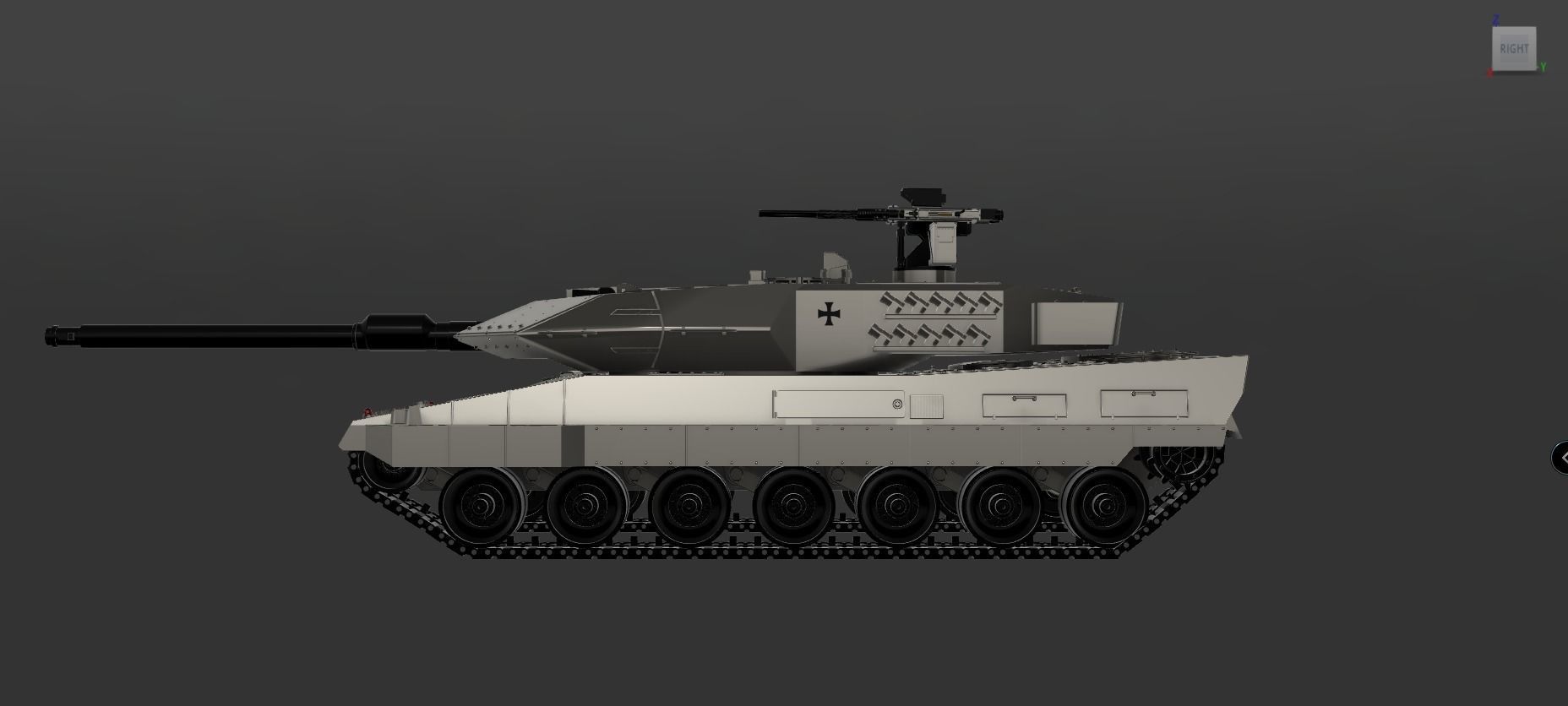 3D model German Leopard 2A7 VR / AR / low-poly | CGTrader