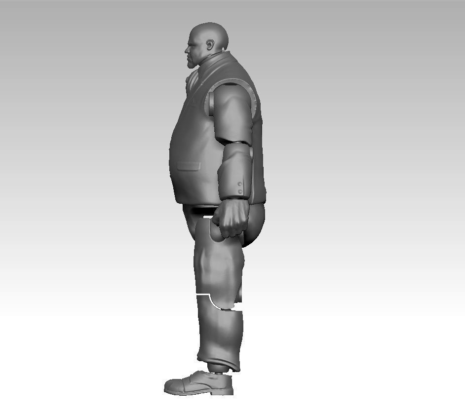 KING PIN WILSON FISK REI DO CRIME ARTICULATED ACTION FIGURE 3D model 3D ...