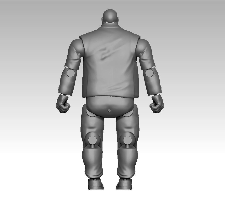 KING PIN WILSON FISK REI DO CRIME ARTICULATED ACTION FIGURE 3D model 3D ...