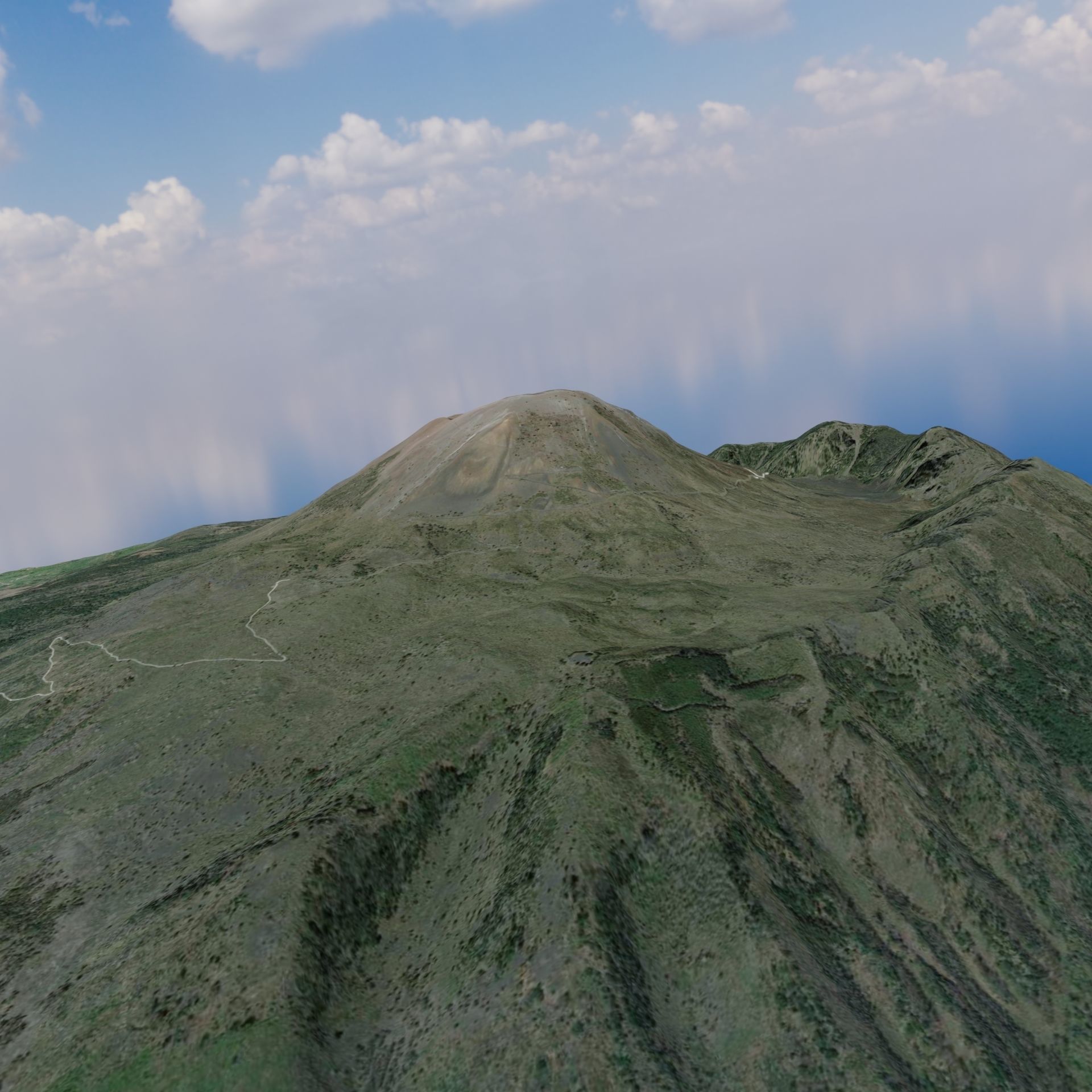 3D model of the Italian volcano Vesuvio 3D model | CGTrader