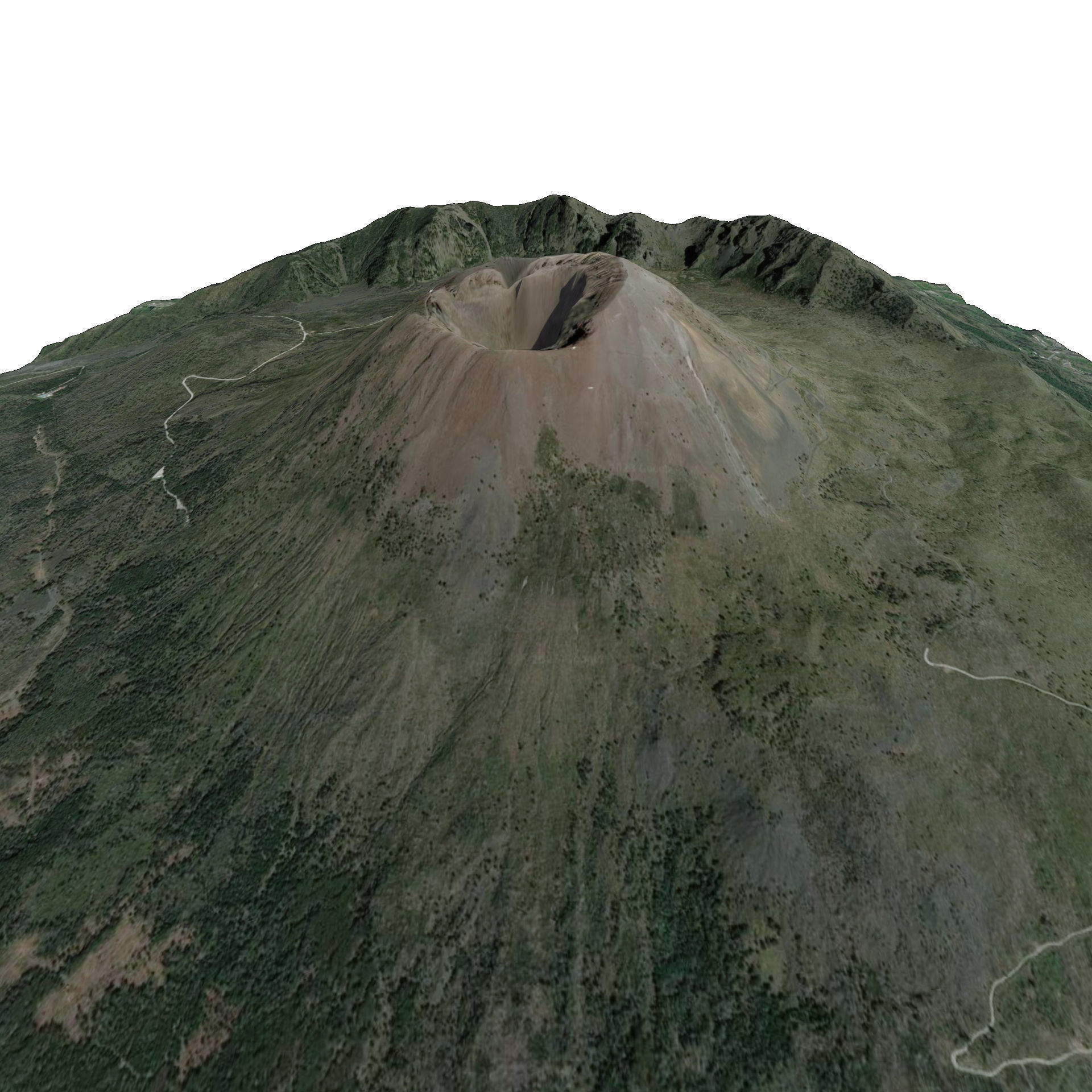 3D model of the Italian volcano Vesuvio 3D model | CGTrader