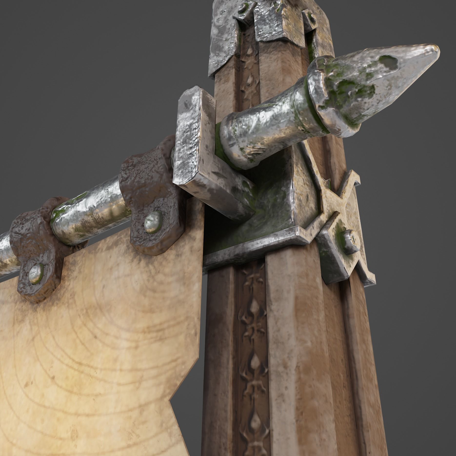 3D model Map Stand - Pirate Game VR / AR / low-poly | CGTrader