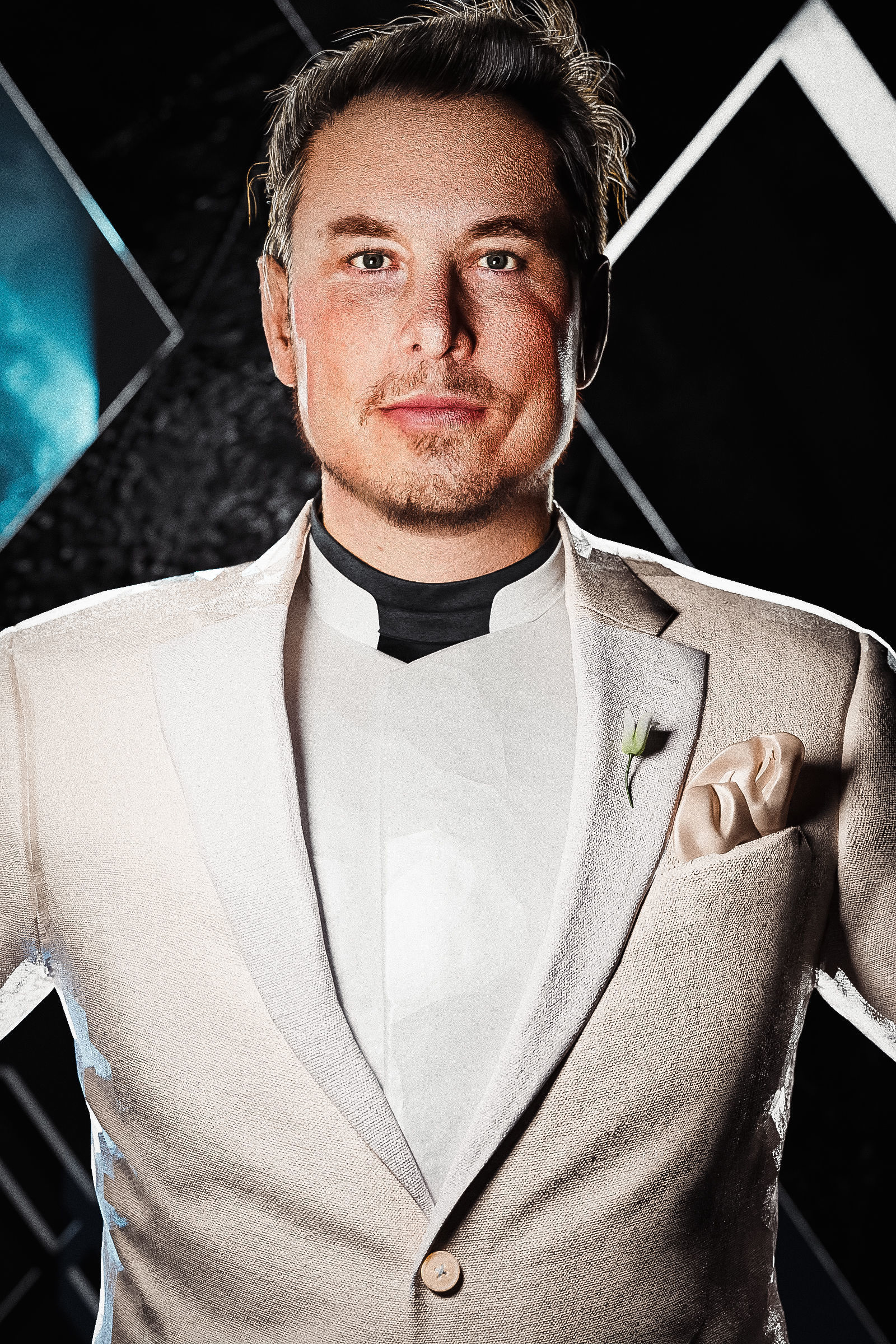 Elon Musk 3D model animated rigged | CGTrader