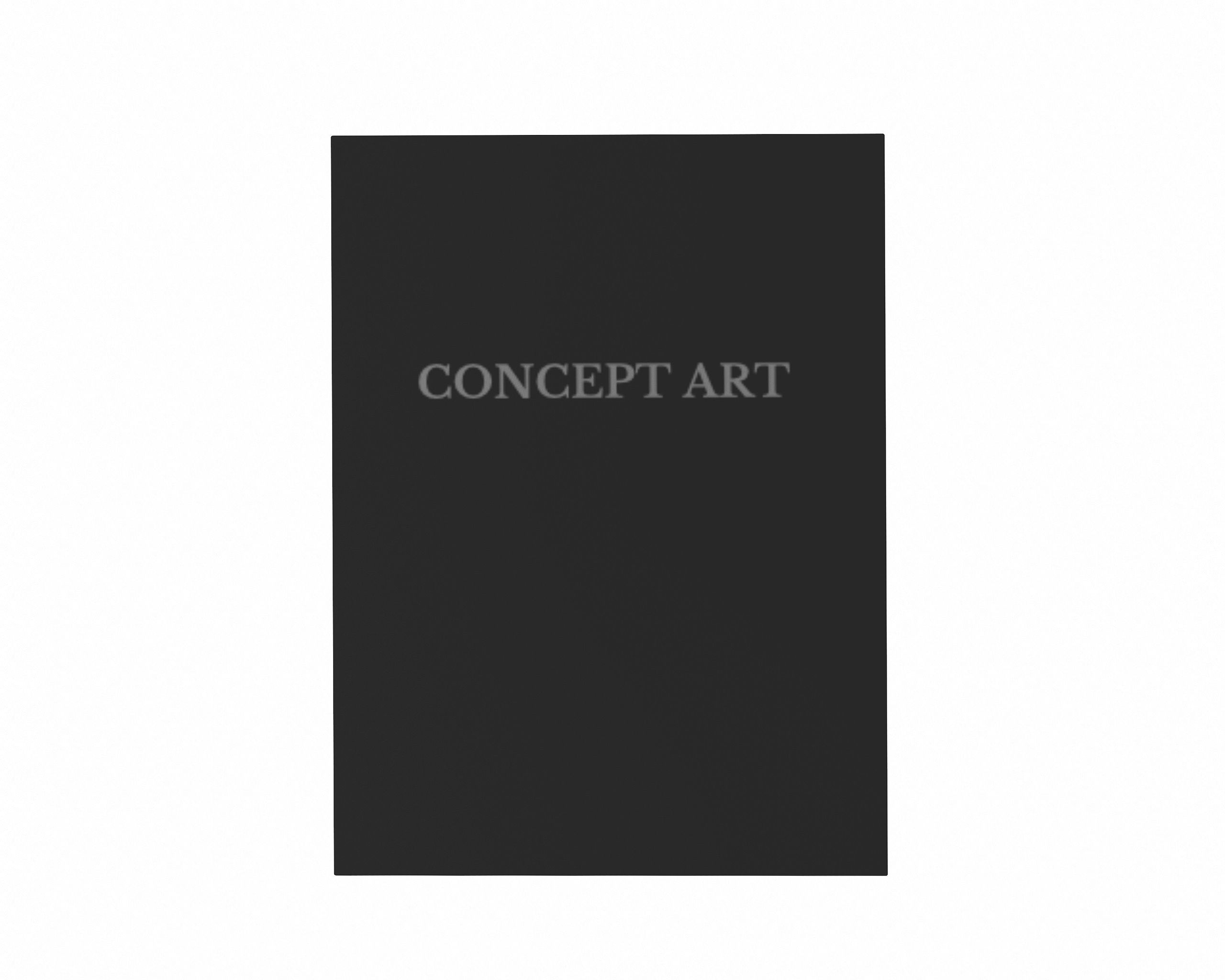 Book -Concept Art 3D model | CGTrader