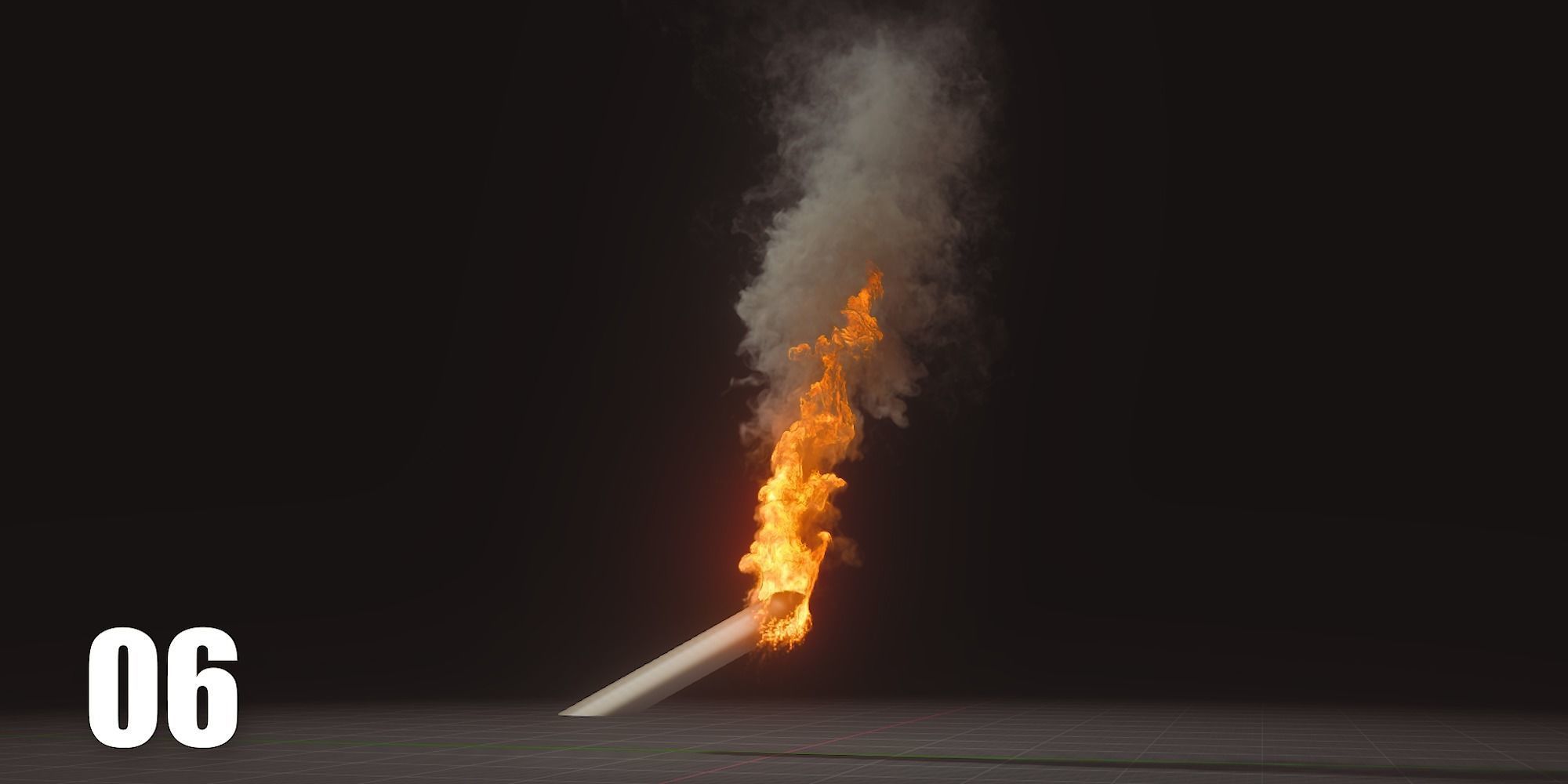 Simple Fire Pack 10 Animated VDB Models 3D model animated | CGTrader