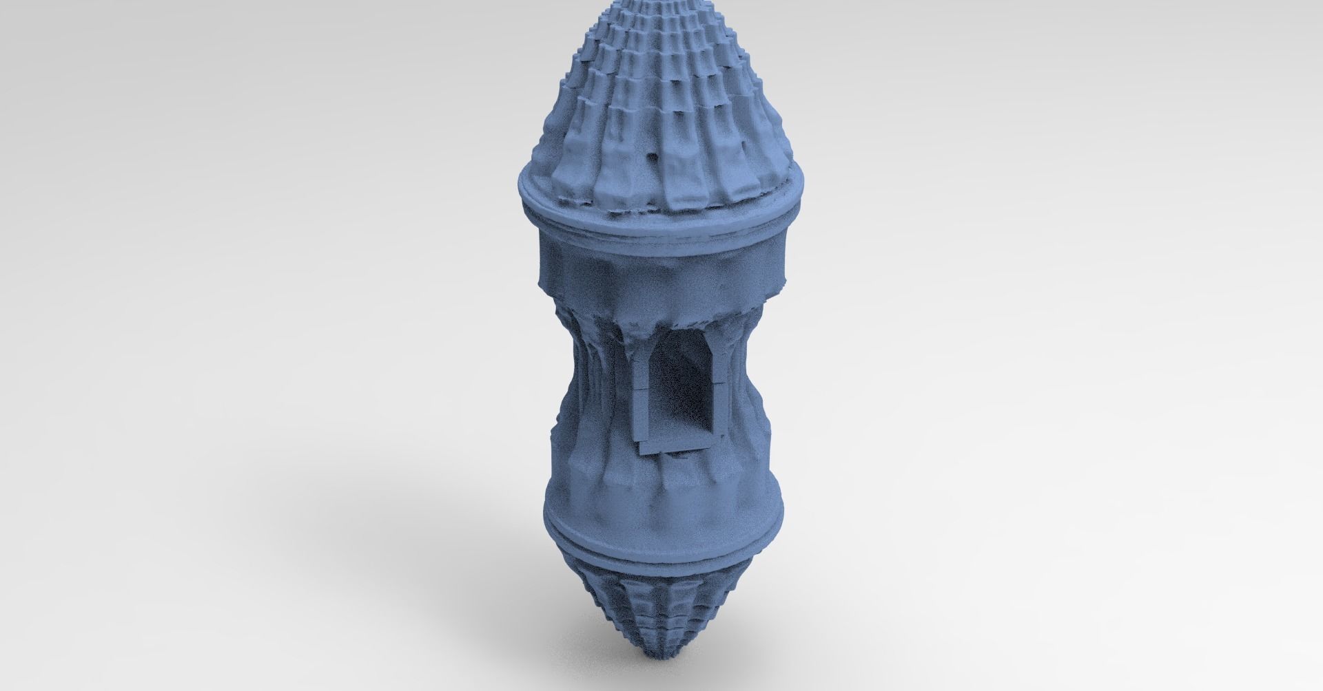 Treehouse turret Stone tower 3D model | CGTrader