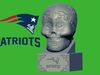 NFL NEW ENGLAND PATRIOTS SUGAR SKULL STATUE - 3D PRINT 3D model 3D ...