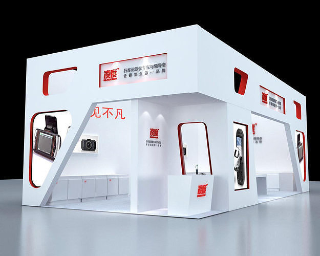 Exhibition - Area - 6X11-3DMAX2010-73 3D model | CGTrader