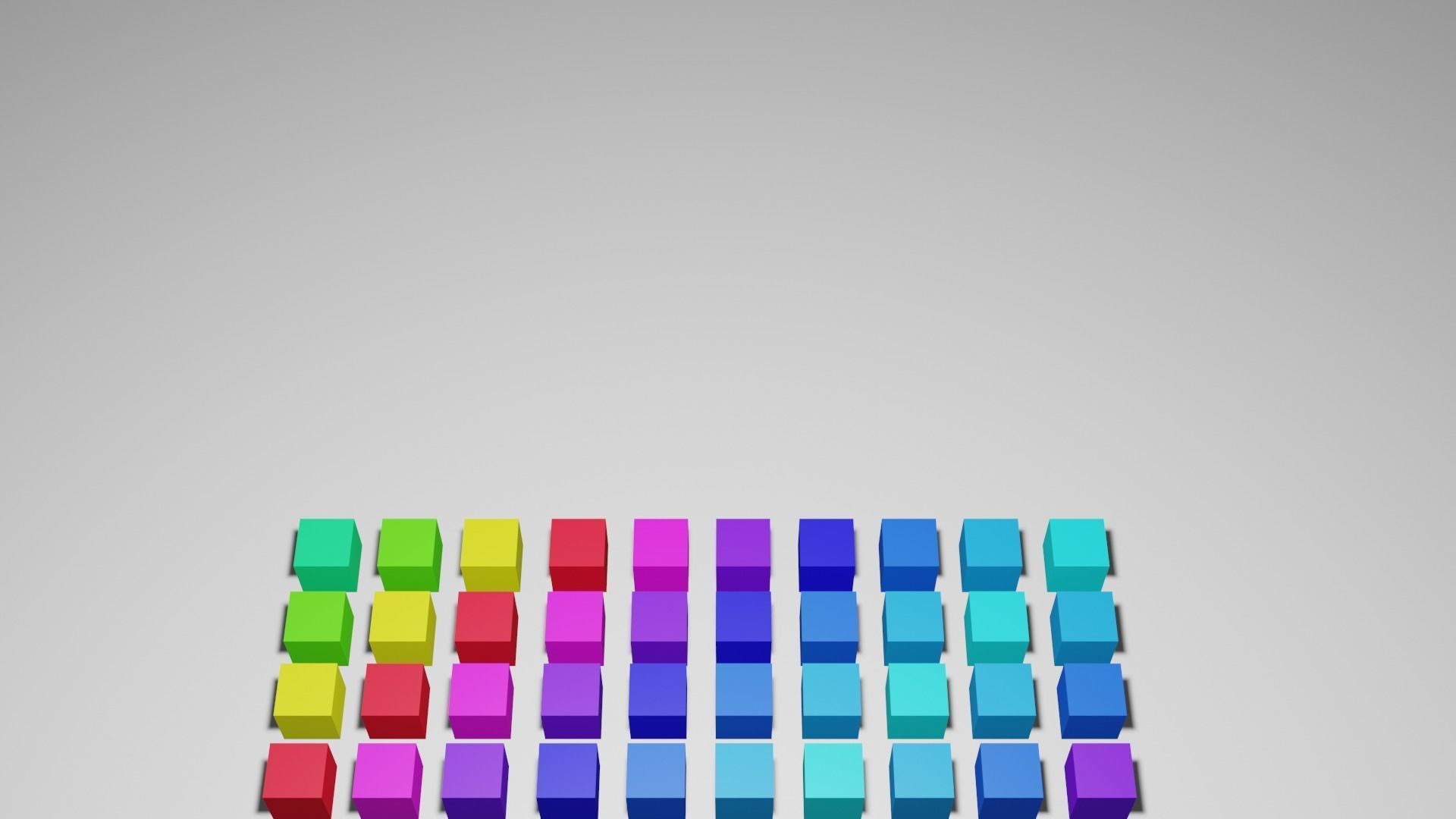 CUBES WITH COLOR free VR / AR / low-poly 3D model | CGTrader