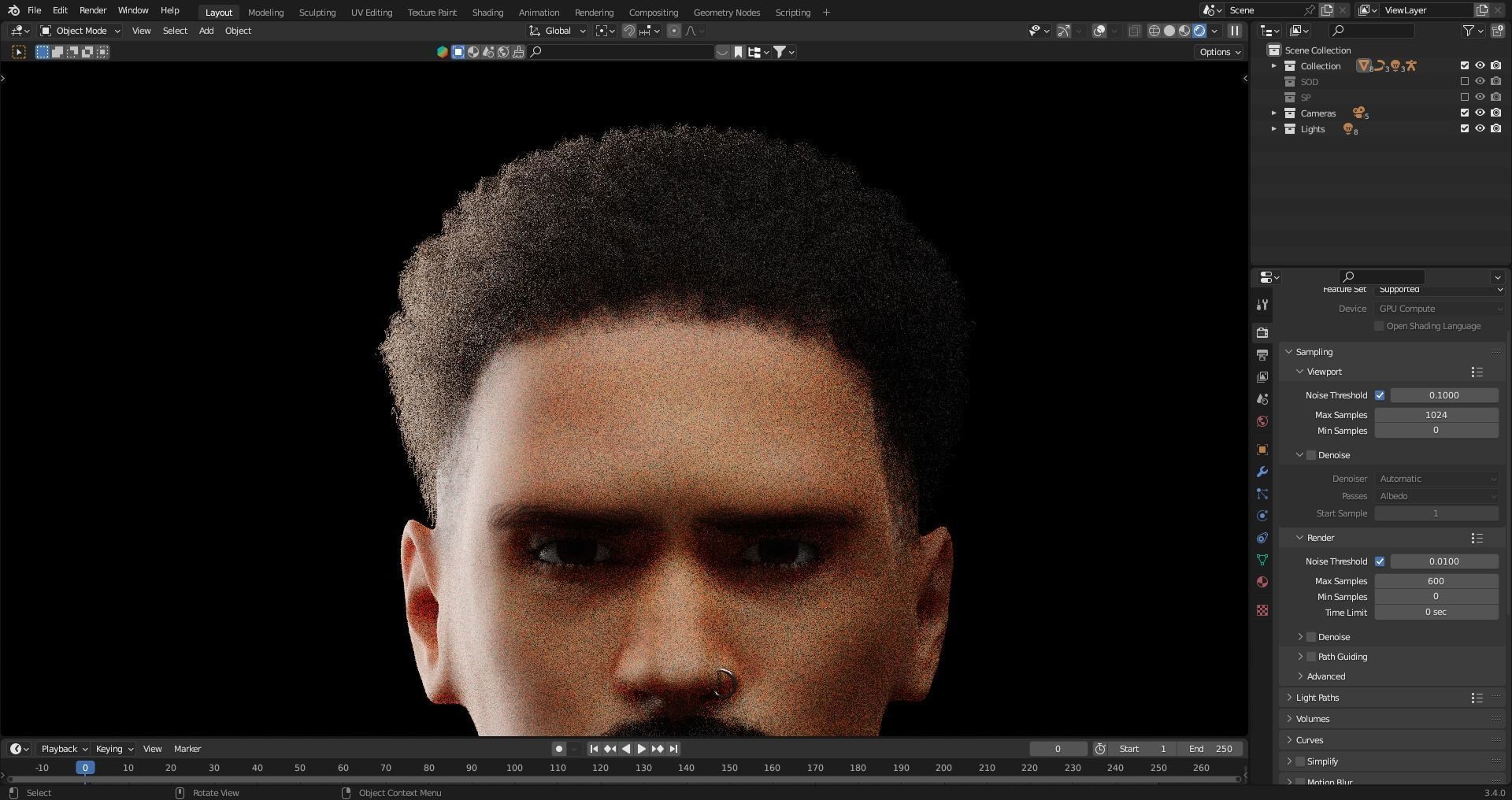 Human Male Black Man Model 3D model rigged | CGTrader