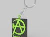 Collectivism Symbol 3D Printable Key chain Model 3D model 3D printable ...