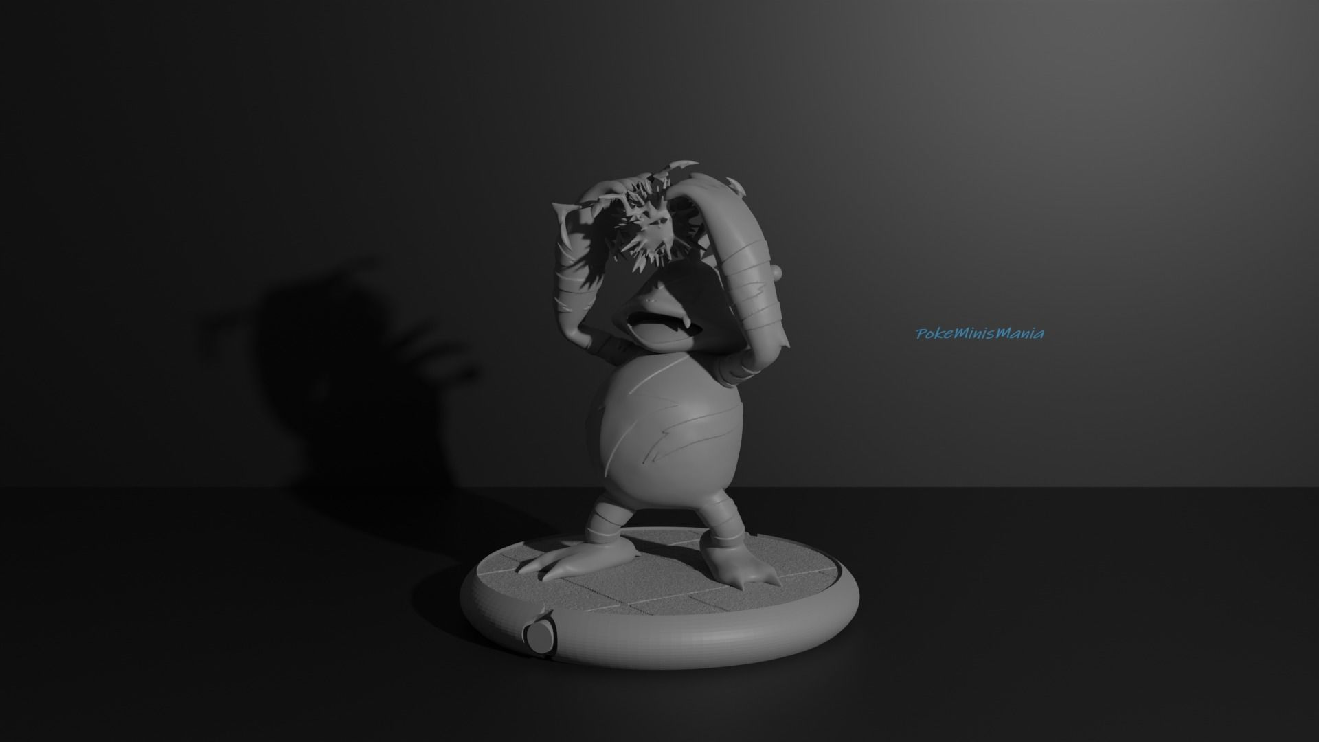 Electabuzz pokemon 3D print model 3D model 3D printable | CGTrader