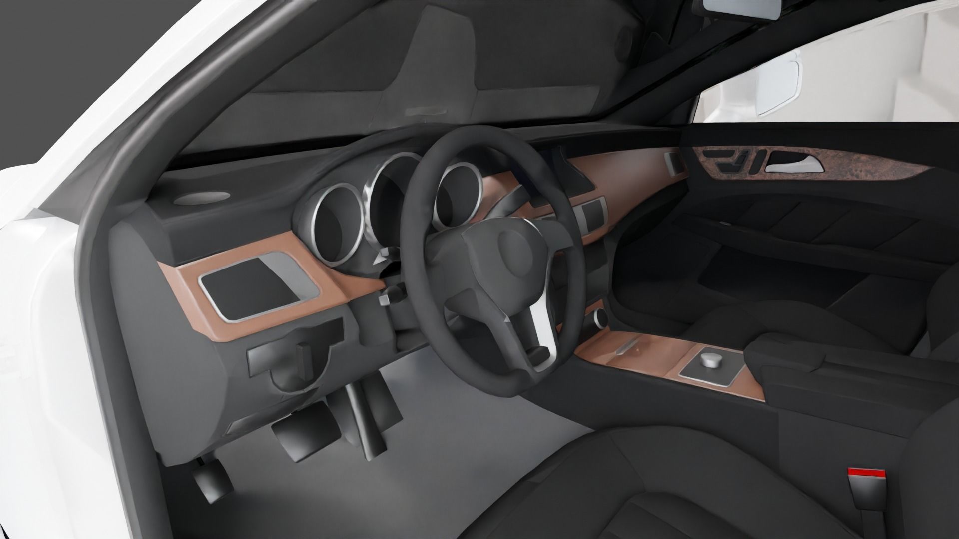 3D model Mercedes Benz car model 3d VR / AR / low-poly | CGTrader