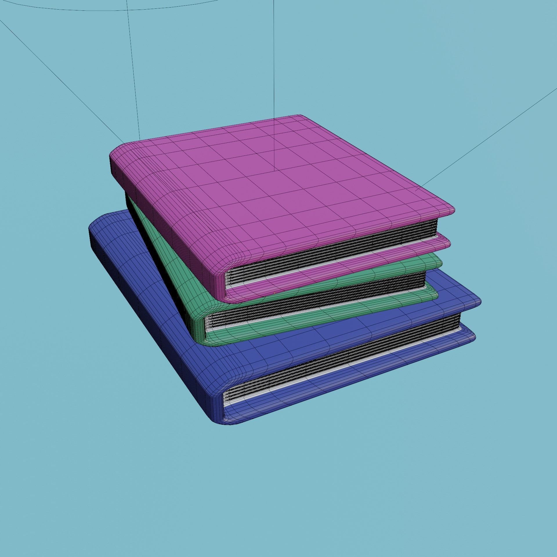 3D book free 3D model | CGTrader