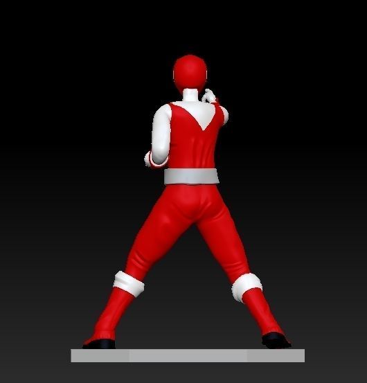 Maskman red 3d model 3D model 3D printable | CGTrader