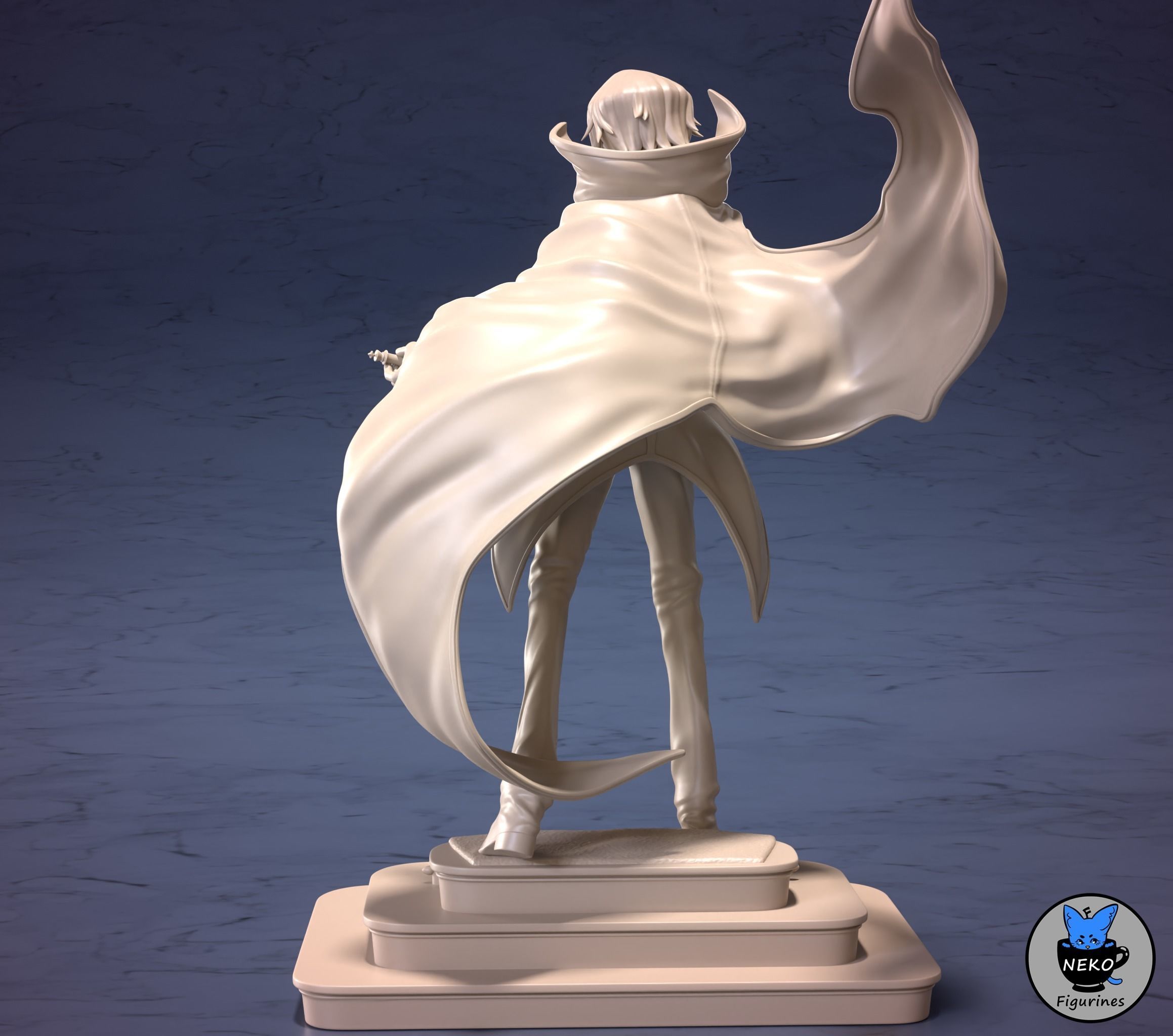 Lelouch and CC - Code Geass Anime Figurine for 3D printing 3D model 3D ...