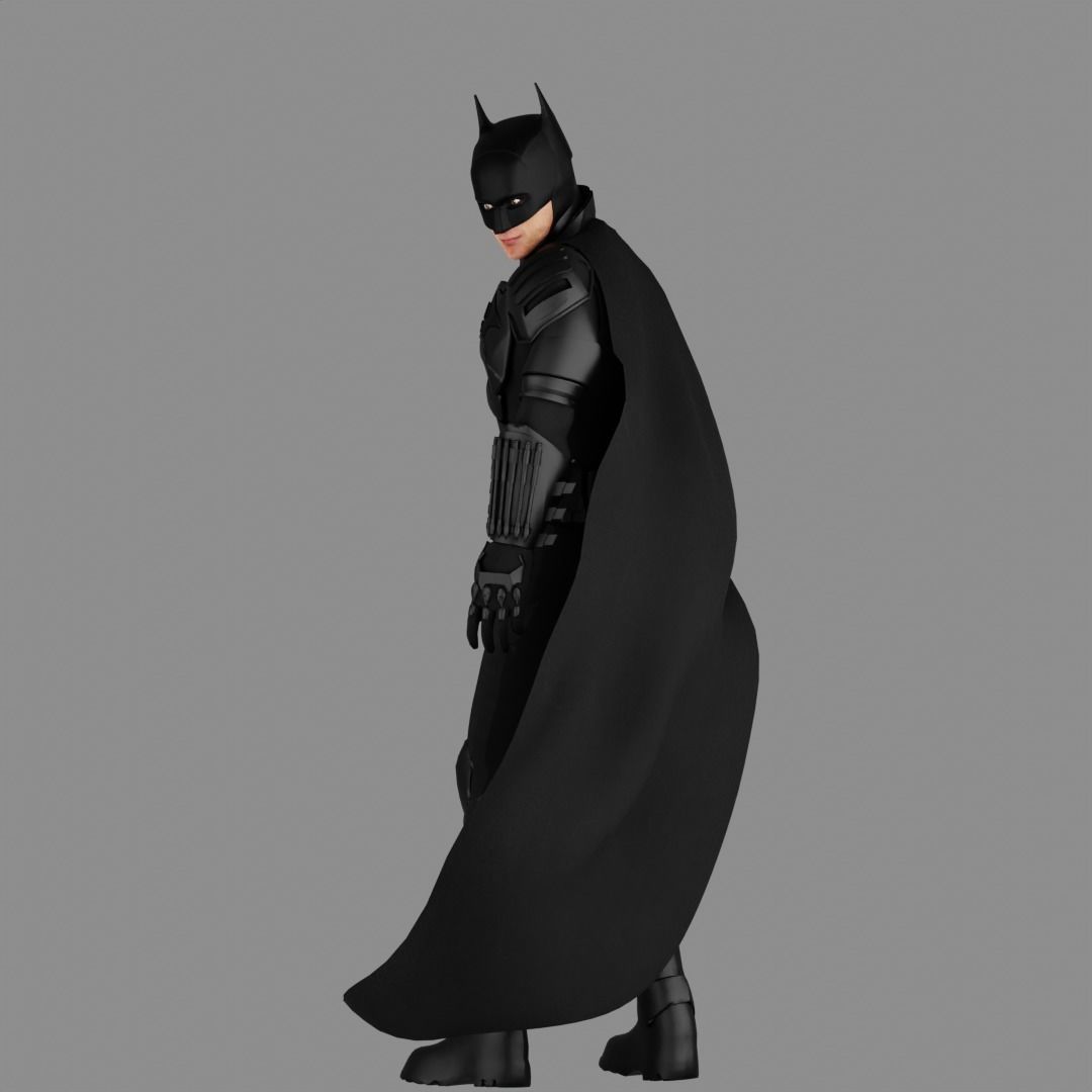 Batman High Poly model 3D model animated rigged | CGTrader