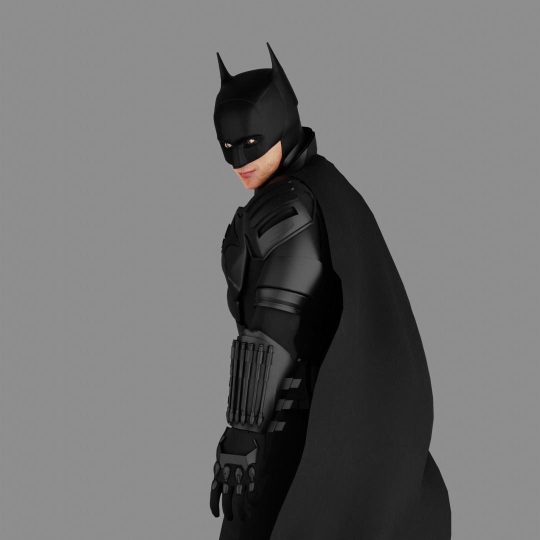 Batman High Poly model 3D model animated rigged | CGTrader