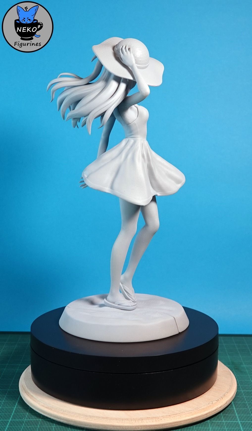 Asuka and Rei Summer Dress - Eva Anime Figurine for 3D printing 3D ...
