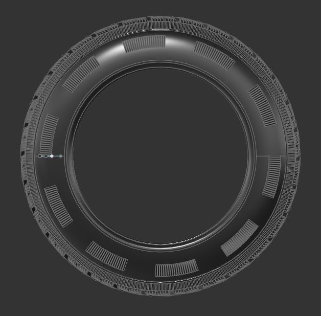 3D Files for scale modeling tires 1 24th scale 3D model 3D printable | CGTrader