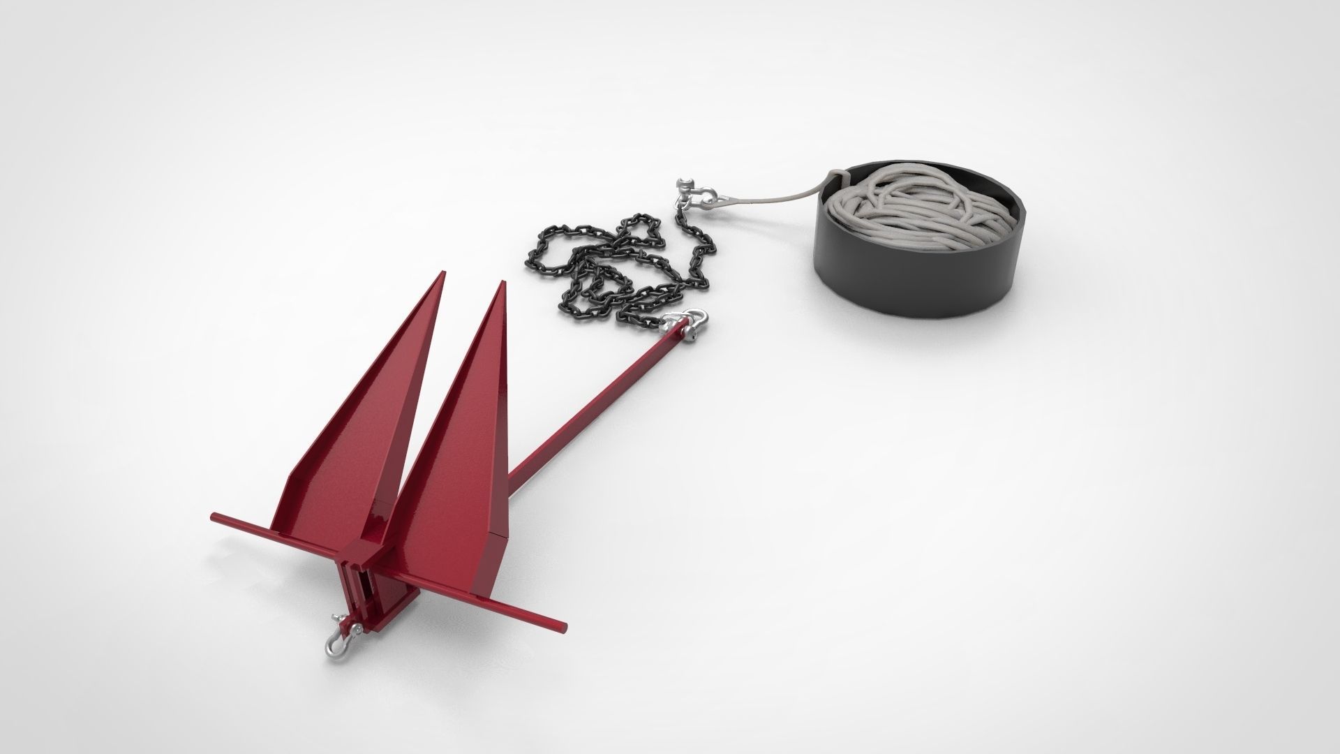 Anchor ship tools 3D model | CGTrader