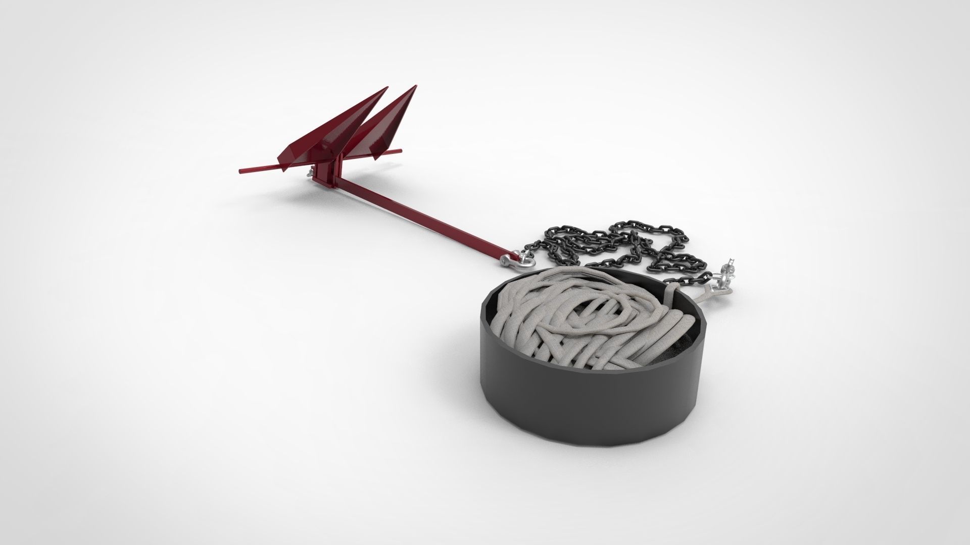 Anchor ship tools 3D model | CGTrader