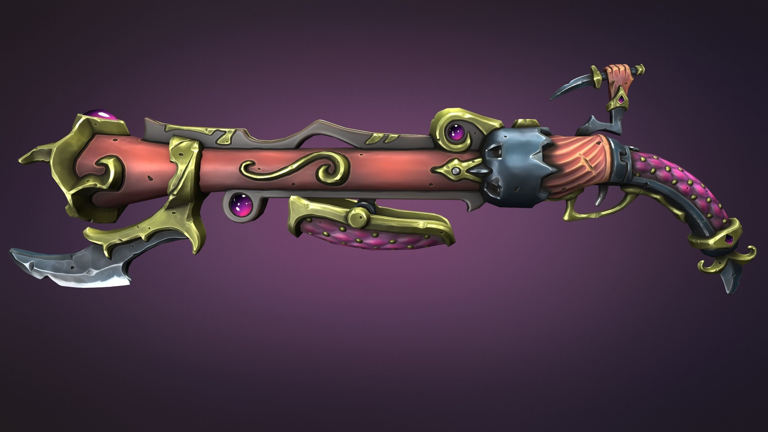 3D model Royal musket VR / AR / low-poly rigged | CGTrader