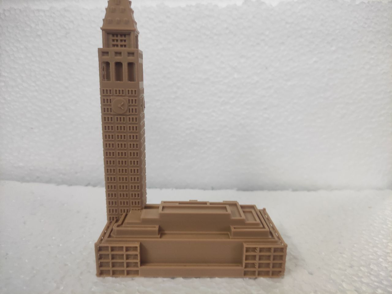 Metropolitan clock Tower 3D model 3D printable | CGTrader