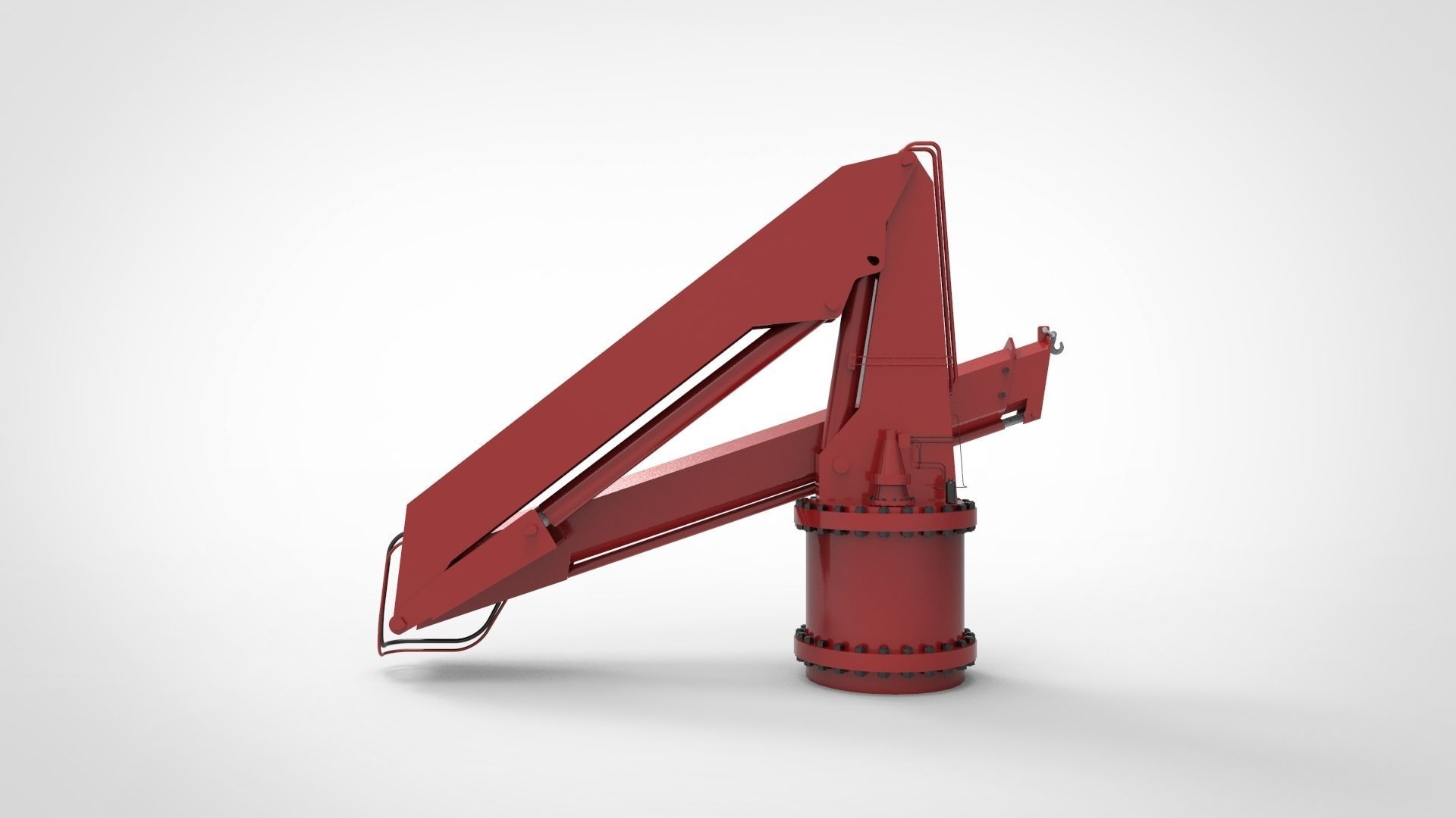 AHTS ship Crane 3D model | CGTrader