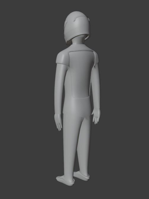 3D model Racing Player 3D Model VR / AR / low-poly | CGTrader