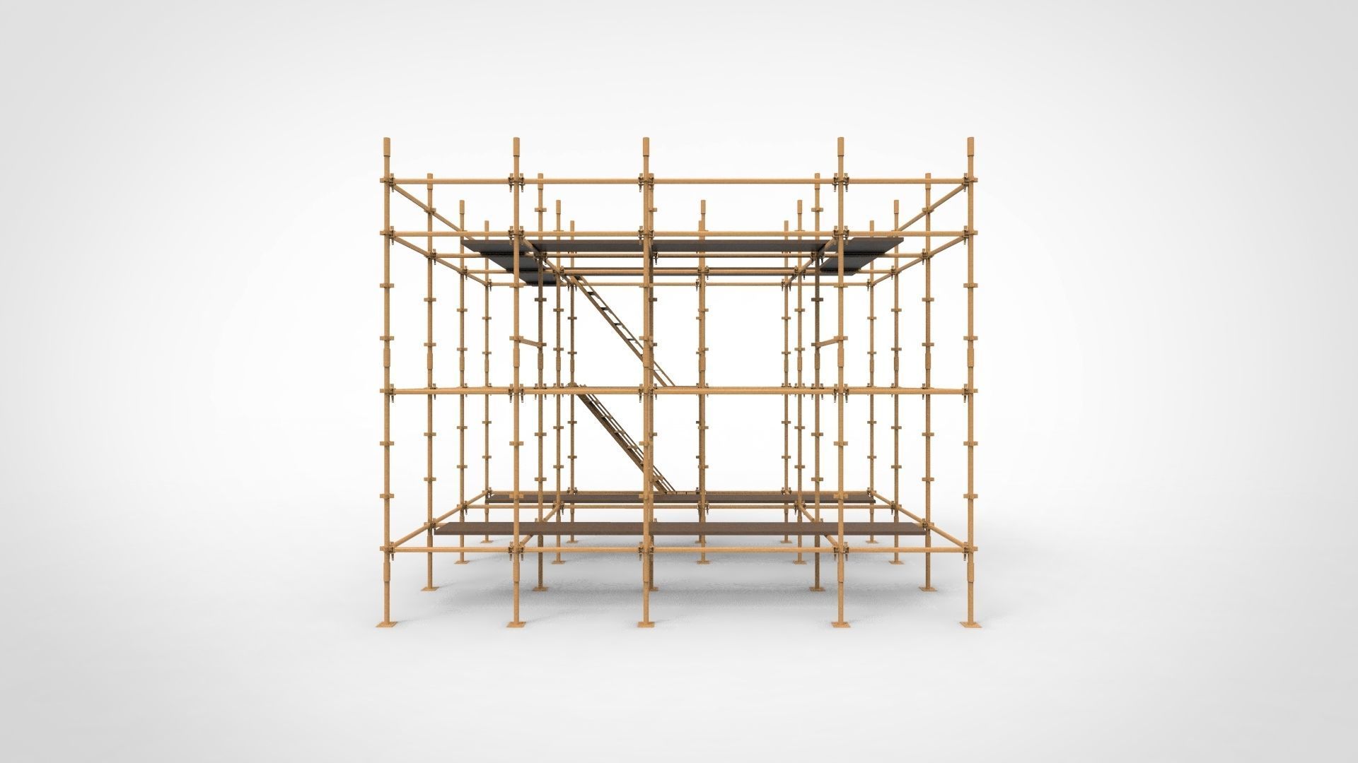 Scaffolding 3D model | CGTrader