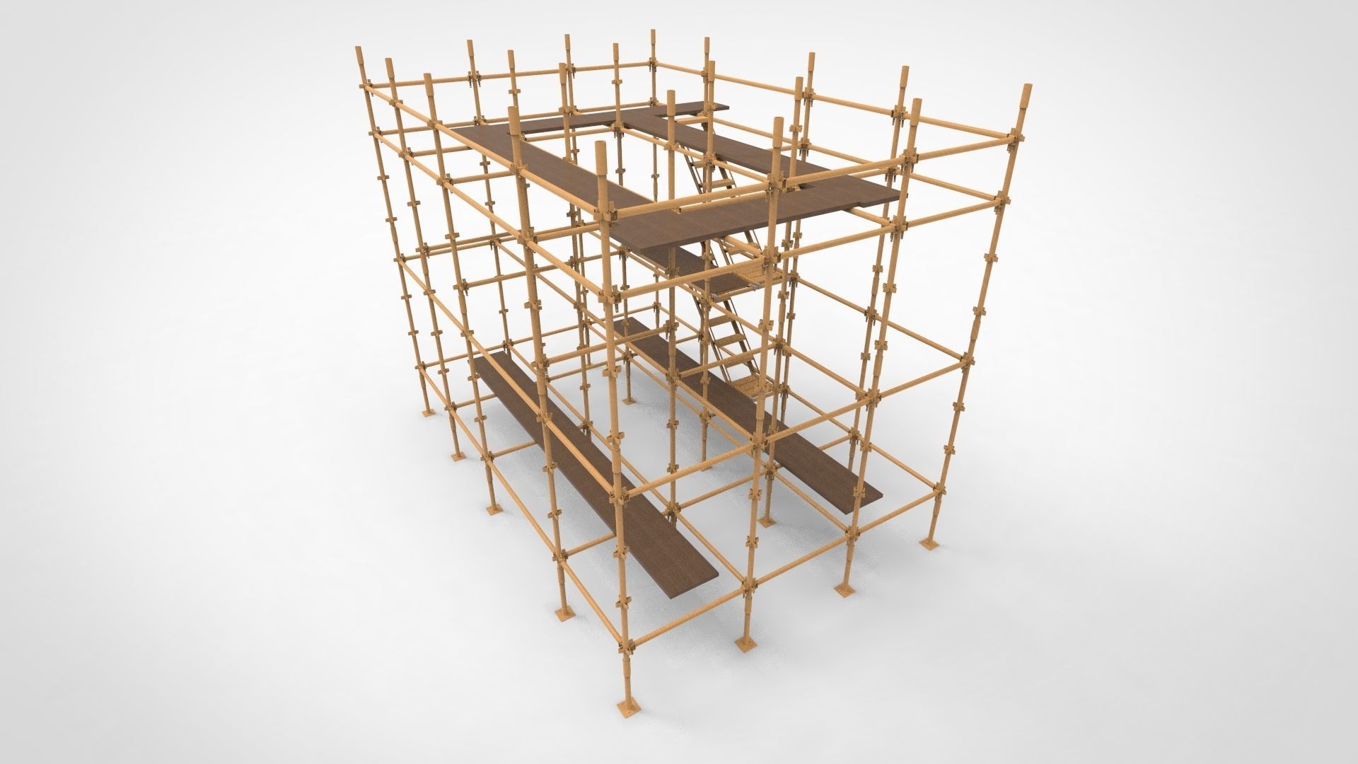 Scaffolding 3D model | CGTrader