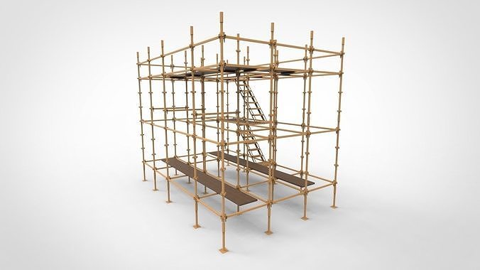 Scaffolding 3D model | CGTrader