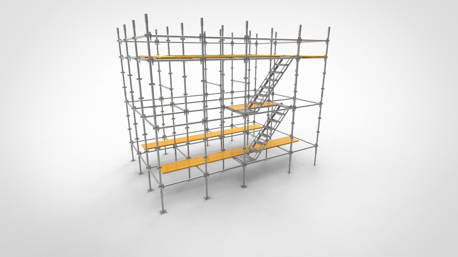 Scaffolding X 3D model | CGTrader