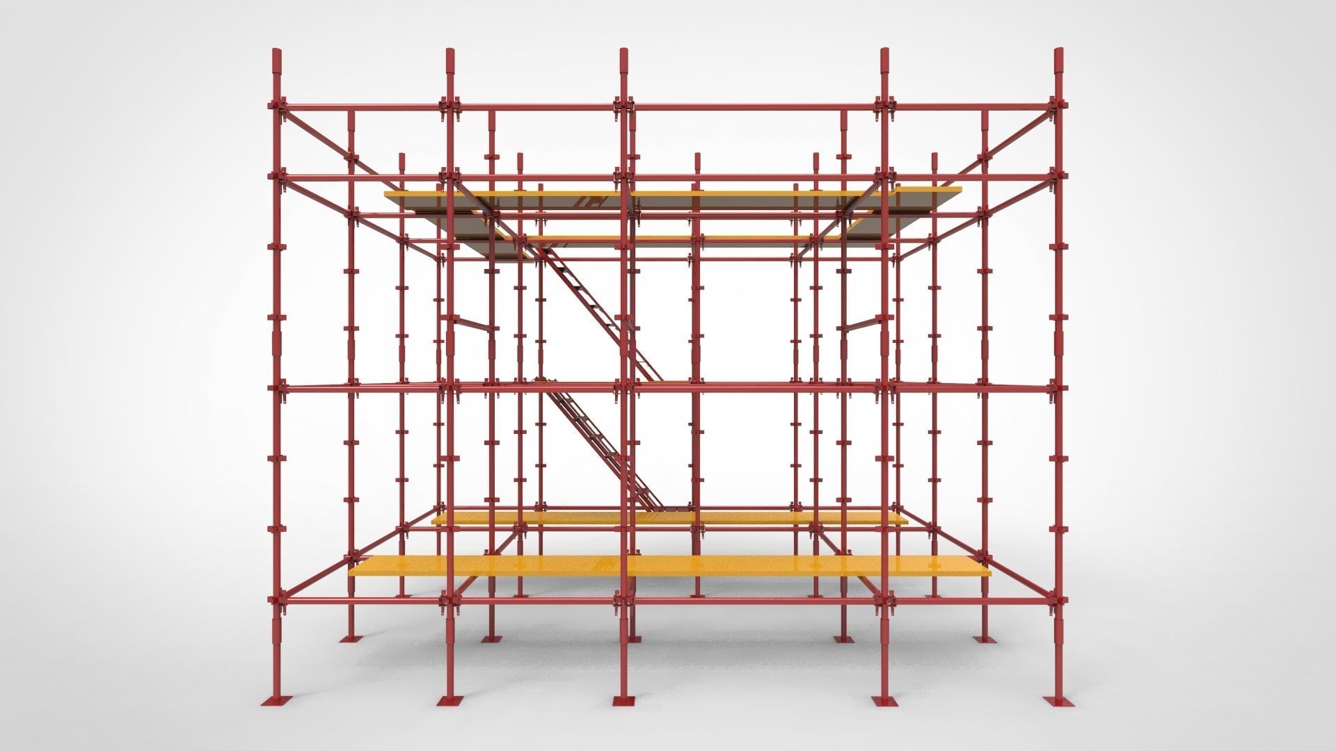 Scaffolding 3D model | CGTrader