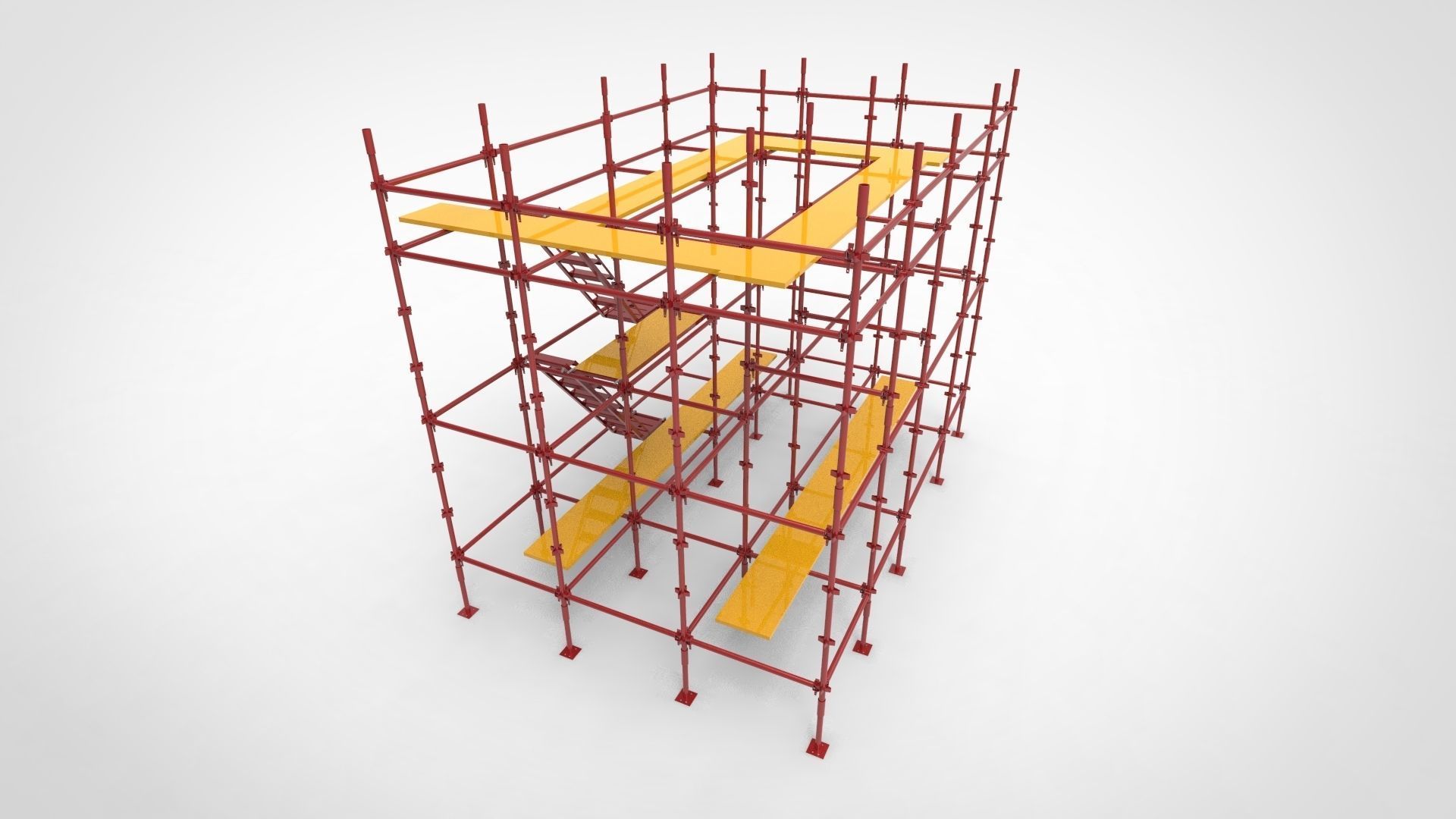 Scaffolding 3D model | CGTrader
