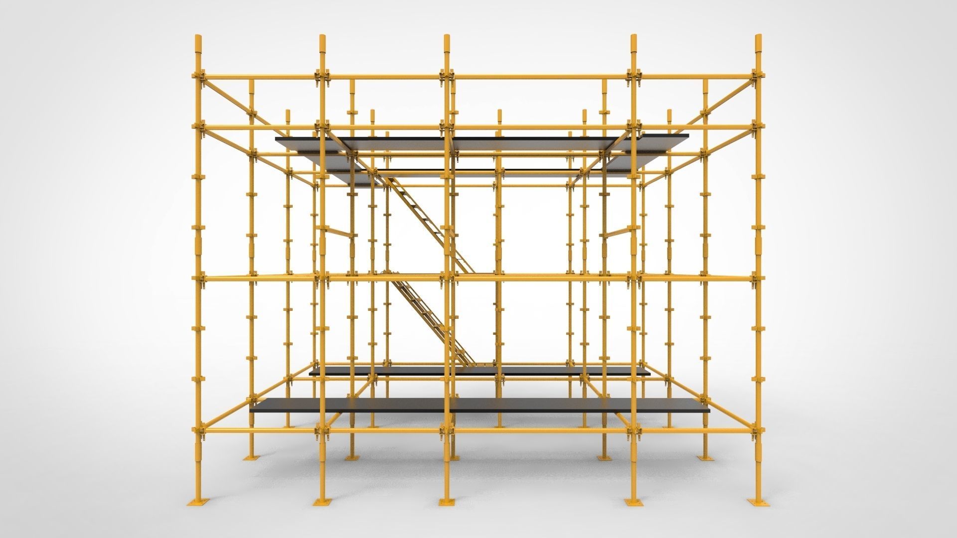 Scaffolding 3D model | CGTrader