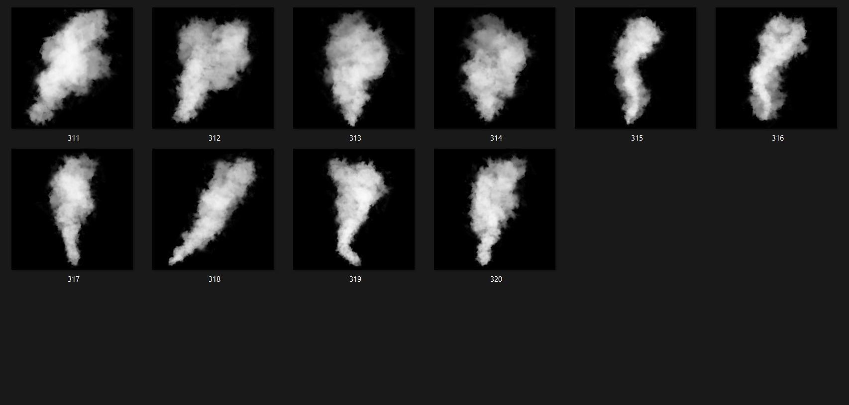 Smoke 948 Alpha Patterns 4K Size Full Pack Texture | CGTrader