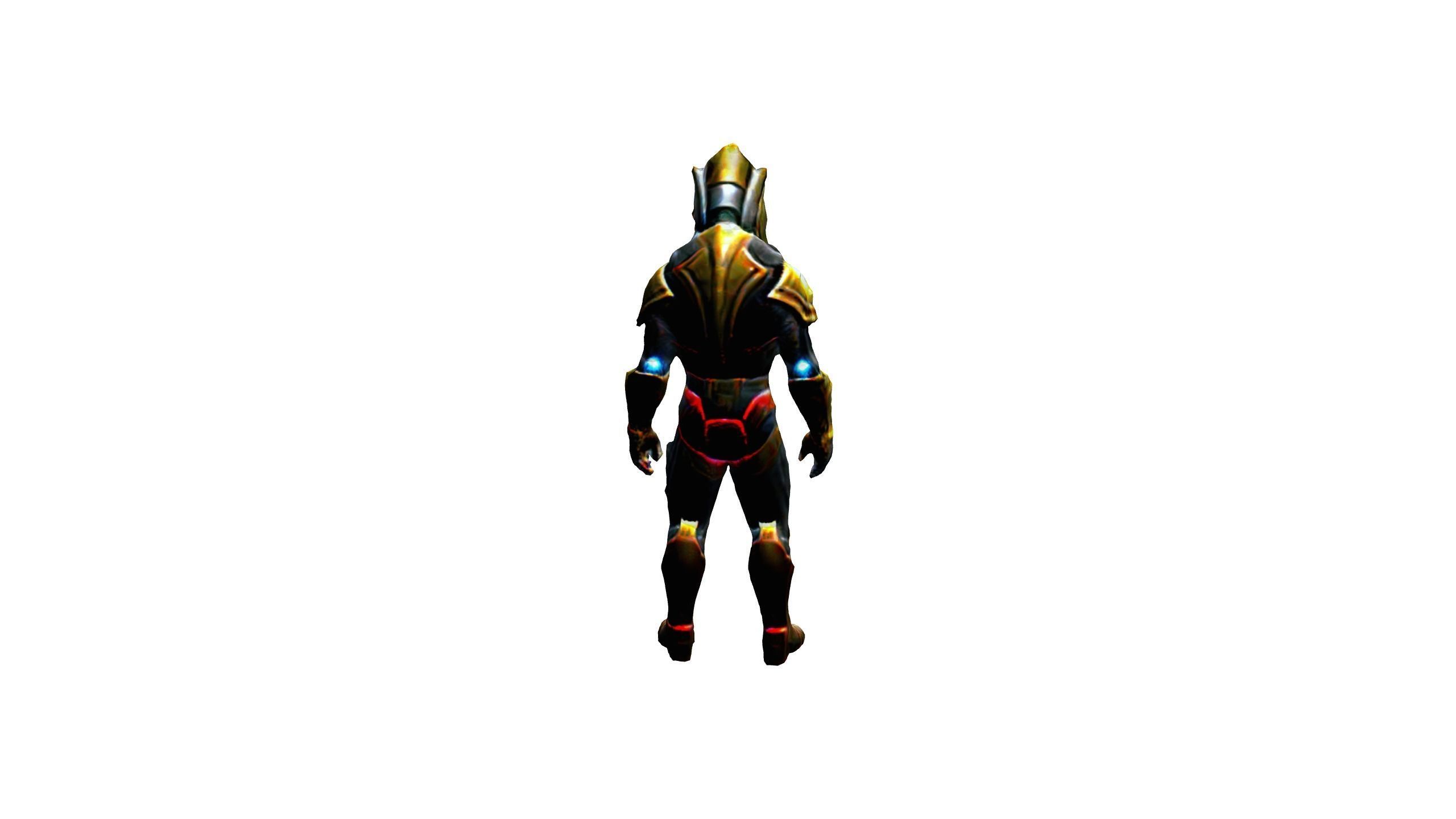 Warrior Alien 3D Model - Extraterrestrial Battle Commander 3D model ...