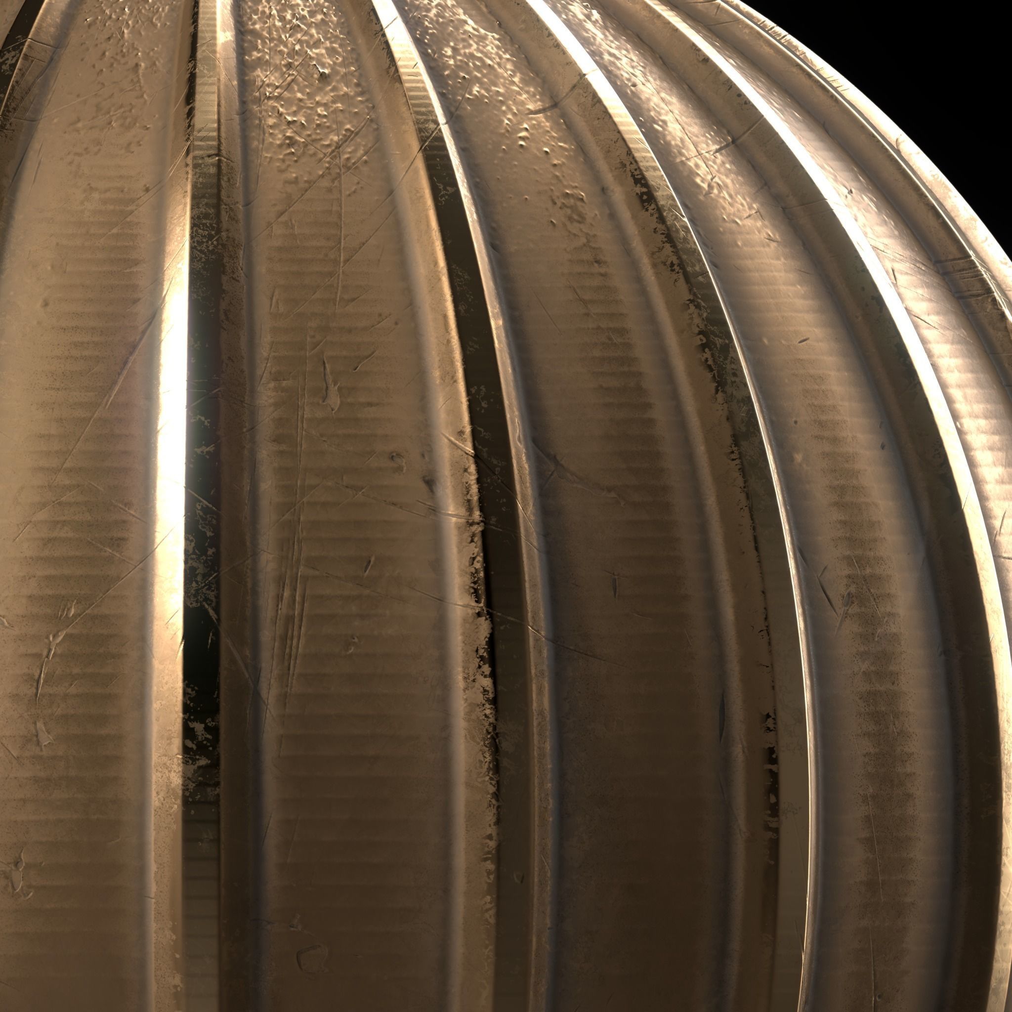 Texture Roof Tile Materials 92- Metal Roofing By Sbsar Seamless Pbr 4k ...
