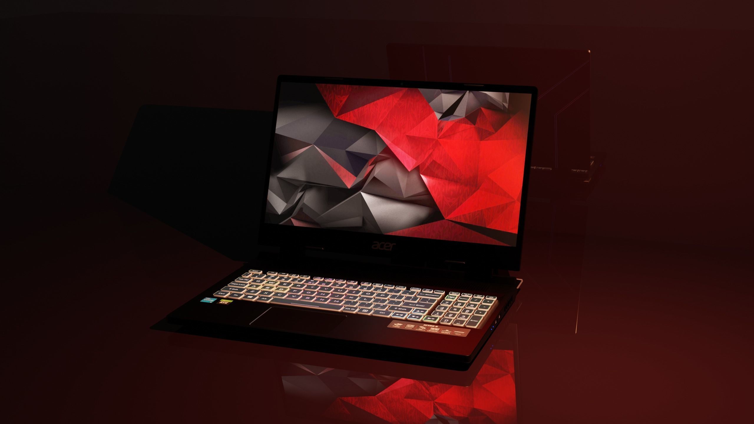 Laptop Acer Nitro 5 Tiger 3D model 3D model | CGTrader
