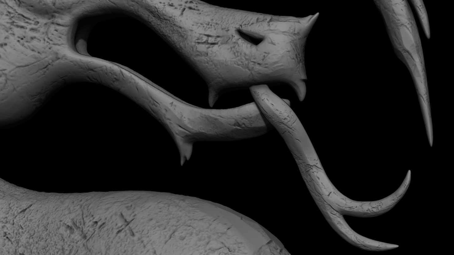 3D PRINTABLE MORTAL KOMBAT 1995 POSTER AND MK1 2023 DRAGON LOGO 3D ...