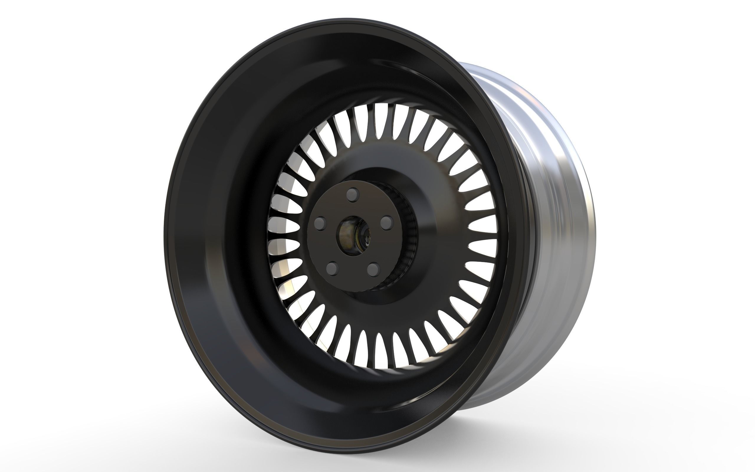 SEVENK FORGED KADI Wheel 3D model | CGTrader